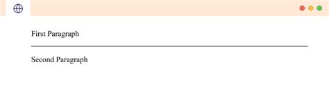 Html Horizontal Line Tag