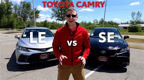 2021 Toyota Camry LE Vs SE Which One Is Right For You YouTube
