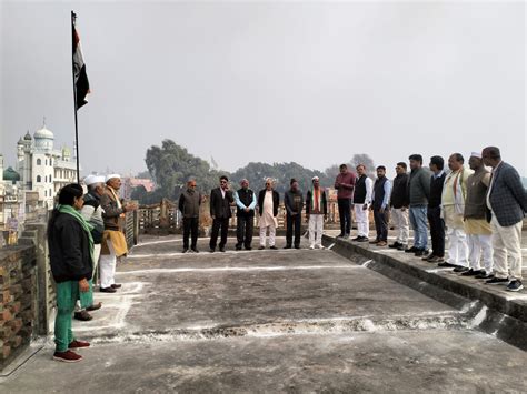 Flag Hoisting Took Place In Bahraich The City President Said Yatra