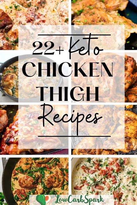 20 Keto Chicken Thigh Recipes Low Carb Spark