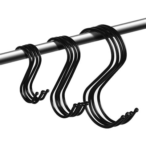 Upgraded Bold Black S Hook Multi Purpose S Hook Shopee Philippines