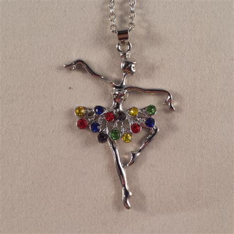Kristys Jewels Accessories Silver Plated Ballerina Dancer Ballet