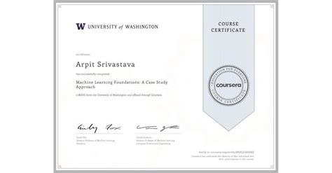 Arpit Srivastava On Linkedin Coursecompleted Machinelearning