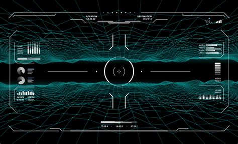 HUD Target Aim Controls Screen Interface 23553213 Vector Art At Vecteezy