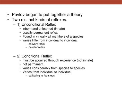 Ppt Chapter 3 Pavlovian Conditioning Foundations Powerpoint