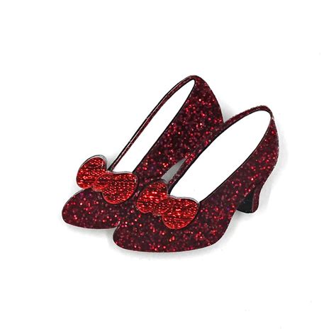 Ruby Red Slippers Brooch By Tantalising Treasures
