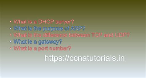 Ccna Sample Questions Set Ccna Tutorials