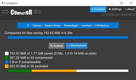 Github Freakycompactor A User Interface For Windows 10 Filesystem