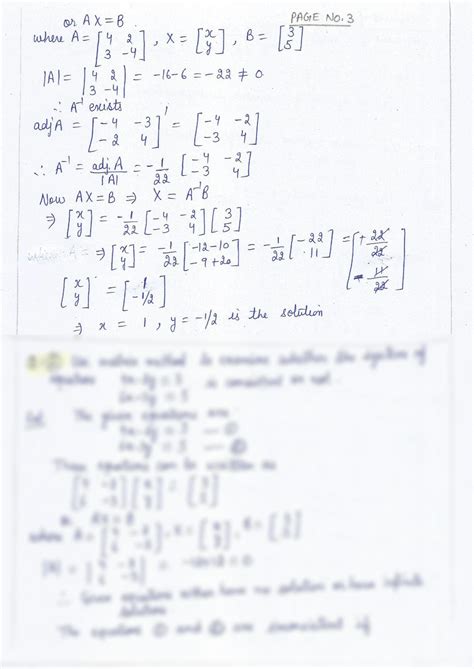 Solution Linear Equations Homogeneous Non Homogeneous Equations And