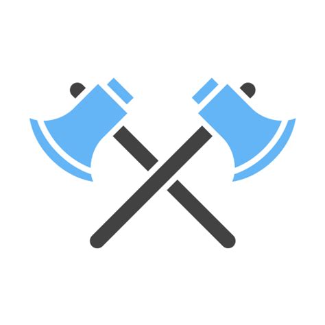 Axes Generic Blue Icon