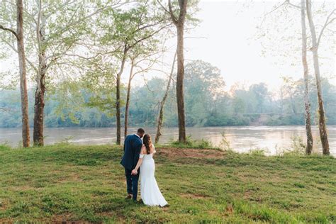 Macie And Camerons Riverside Wedding At Adams Acres Milledgeville Ga