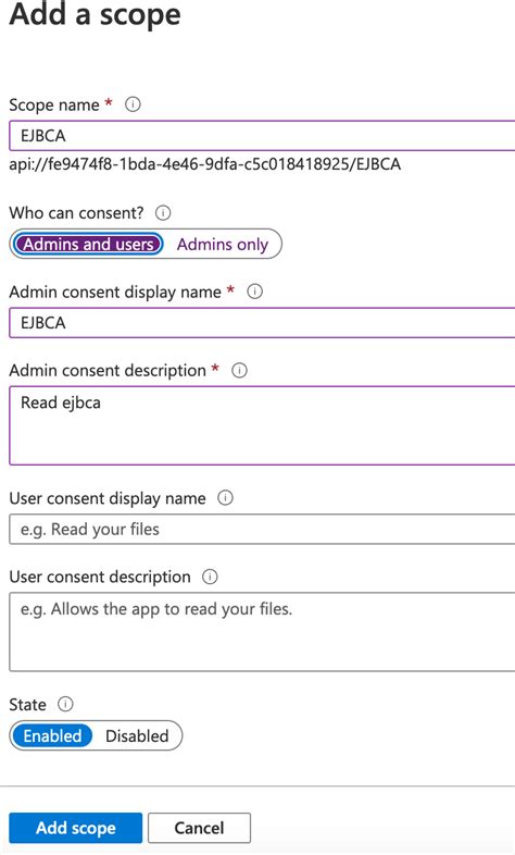 Setting Up Oauth Using Azure Active Directory