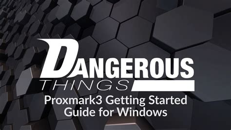 Getting Started Guide For Proxmark Easy On Windows YouTube