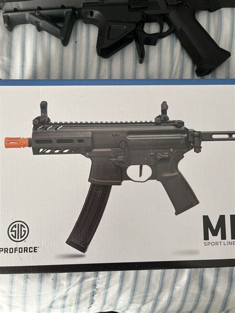 Sig Sauer Proforce Sportline Mpxk Airsoft Aeg Smg Values Mavin