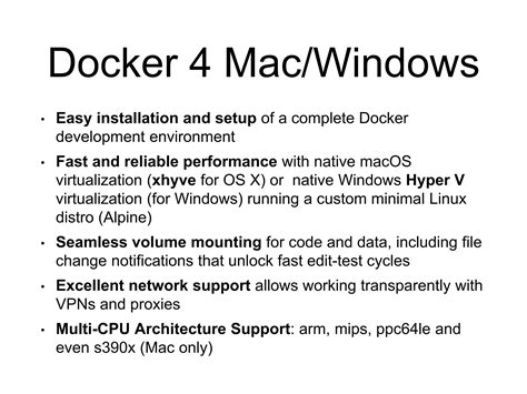webinar development swarm cluster with docker compose v3 ppt
