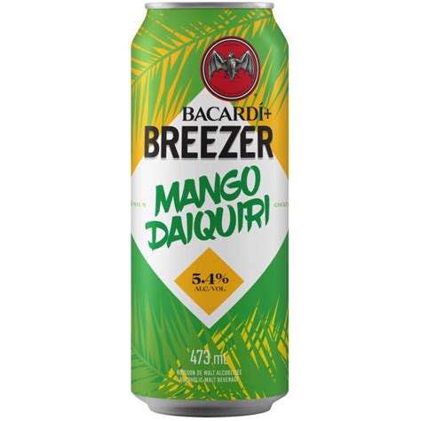 Bacardi Breezer Cocktail Tropical Mango Daïquiri 473ml Broue Alliance
