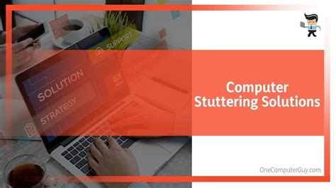 Why Is My Computer Stuttering Major Causes Fixes One Computer Guy