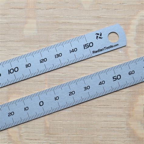 Radian Tools 150mm Metric Steel Rule Radiantools