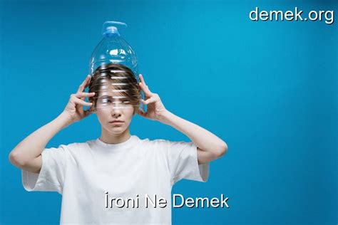 İroni Ne Demek Ne Demek
