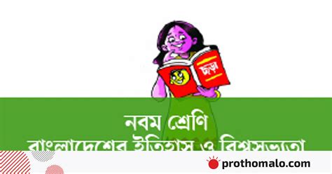 নবম শ্রেণি বাংলাদেশের ইতিহাস ও বিশ্বসভ্যতা অধ্যায় ১ বহুনির্বাচনি