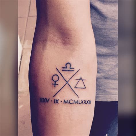 Libra Zodiac Tattoo … Tattoo Pinte…