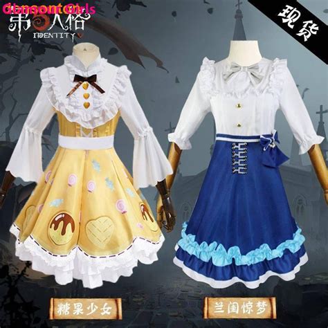 『熱賣現貨』cosplay 二手 第五人格園丁cos服園丁演繹之星蘭閨驚夢蘿莉塔cosplay服裝女全套 蝦皮購物