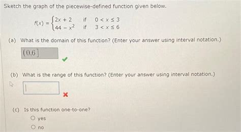 Solved Sketch The Graph Of The Piecewise Defined Function Chegg