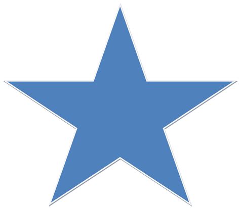 Blue Star Png