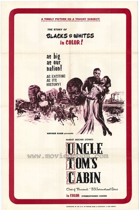 Uncle Toms Cabin Movie Poster Print 27 X 40 Item Movgh7632