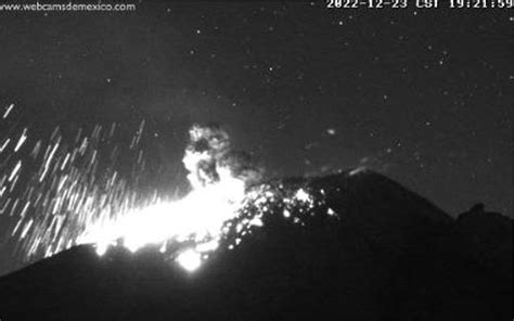 El Volcán Popocatépetl Presenta Una Explosión Video Aristegui Noticias