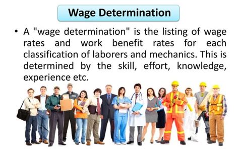 Modern Theory Of Wage Determination Pptx Job Market Economy