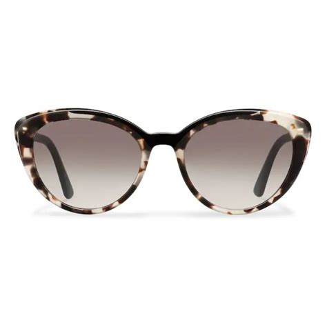Prada Prada Ultravox Cat Eye Sunglasses Cameo Beige Tortoiseshell