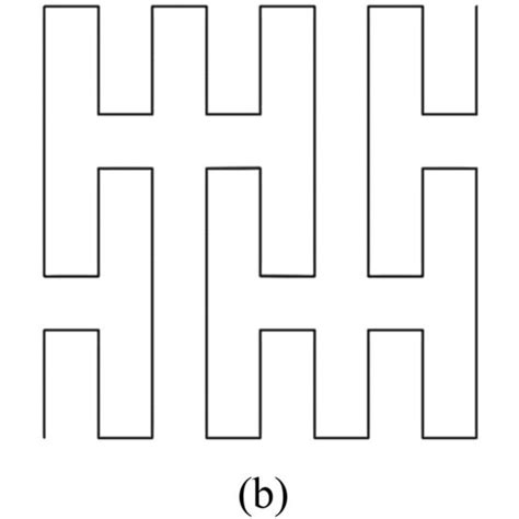 Peano Space Filling Curves A Order 1 B Order 2 C Order 3 Download Scientific Diagram