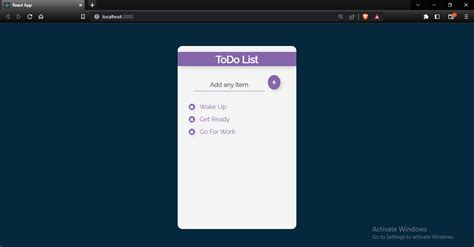 GitHub NC0312 ToDo List Using React JS A Todo List Made Using