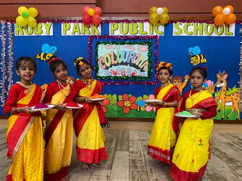 Colouroma The Holi Special Assembly 2024 25 Ruby Park Public School