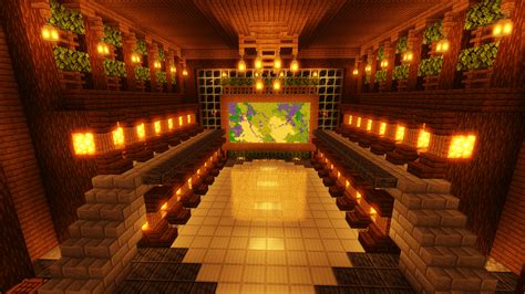 Underground Villager Trading Hall Minecraft