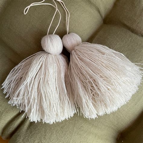Cotton Tassels Etsy