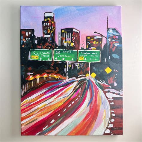 반짝반짝 빛나는 밤의 풍경화💕 다양한 작품 모작으로 표현법을 익히고 계신 회원님