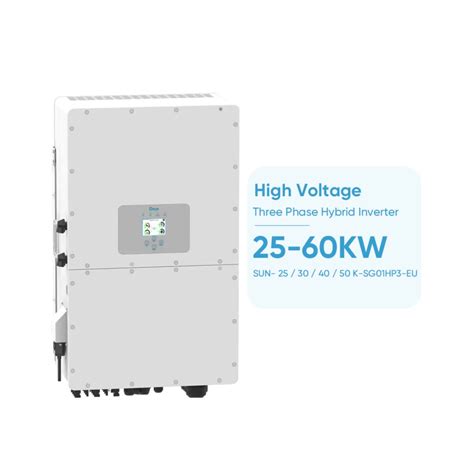 Deye Three Phase 10kw Hybrid Inverter Sun 10k Sg01hp3 High Voltage