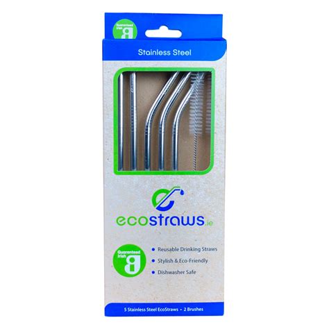 Pax Whole Foods And Eco Goods Ecostraws Stainless Steel Straw Pack