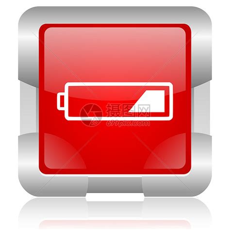 红色正方字网灰色图标工程金属力量按钮收费电子产品累加器网站网络发电机高清图片下载 正版图片321666192 摄图网