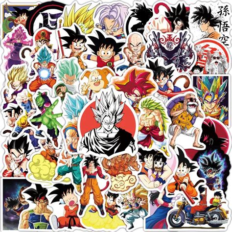 Lot De 100 Stickers Dragon Ball Z • Boutique Dragon Ball