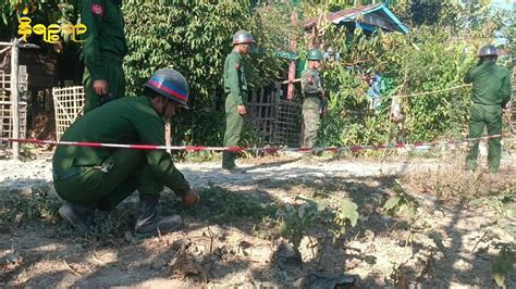အမ်းတွင် ဒေသခံများ နေရပ်ပြန်ဝင်နိုင်ရေး ထောင်နှင့်ချီသည့်မိုင်းများကို Aa ရှင်းလင်းနေ
