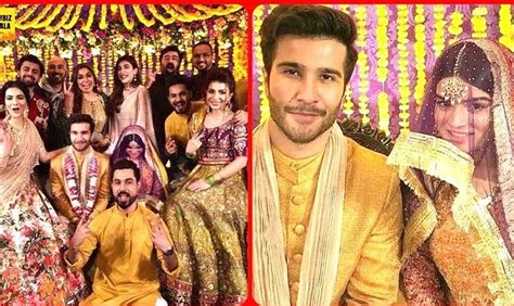 Fatima And Raza Wedding All Pakistan Drama Page Social Media Star