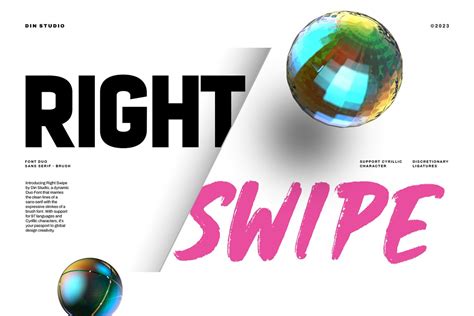 Right Swipe Font Fonts Hut