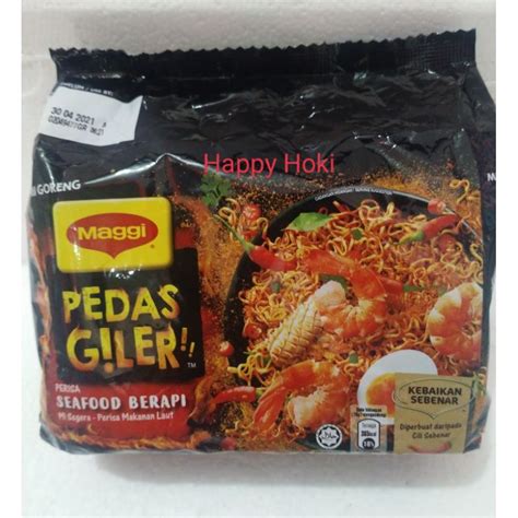 Jual Maggi Pedas Giler Seafood Berapi Produk Malaysia Shopee Indonesia