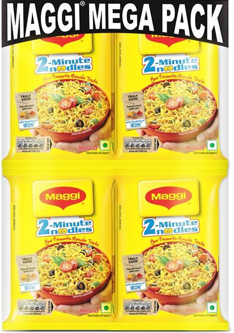 Maggi 2 Minute Masala Noodles Easy To Make Instant Noodles Vegetarian