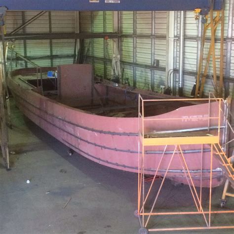 In Progress Piper Boats Dutch Barge Builders