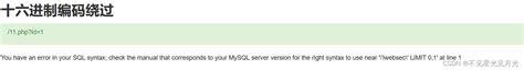 iwebsec sql注入漏洞 iwebsec sql注入 csdn博客