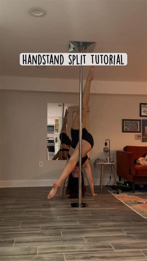 Handstand Split Pole Move Follow For More Inspiration In 2024